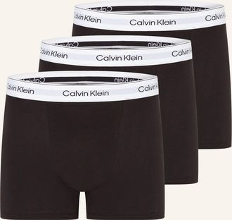 Calvin Klein 3er-Pack Boxershorts Icon Cotton Relaxed Fit schwarz