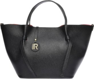 Isabella Rhea Schwarz Rindsledertasche
