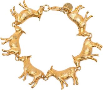 Jacquemus Anes Animal-pendant Bracelet