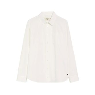 Max Mara Femme, Blouses et Chemises, Blanc, Taille: 44 FR Blouse Vig