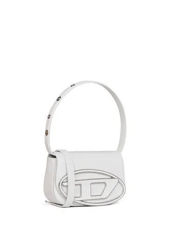 Diesel Womens Shoulder Bag 1dr White Wool Handbags Hand