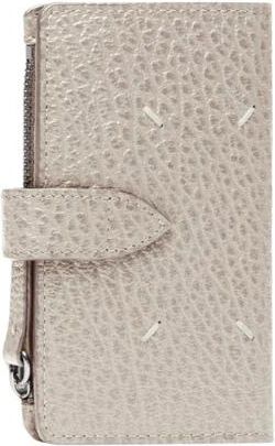 Maison Margiela Femme, Accessoires, Gris, Taille: ONE Size Four Stitches Zip Wallet