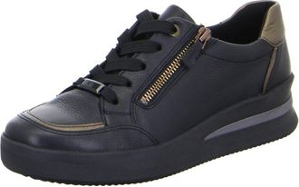 Ara Damen Lazio Sneaker, SCHWARZ,Moro, 36 EU