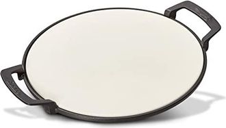 Enders SWITCH GRID Pizzastein, Halter aus Gusseisen, für Enders Gasgrill mit Rost-in-Rost System, Grill-Rost-Zubehör, Enders Gasgrills MONROE, KANSAS, BOSTON