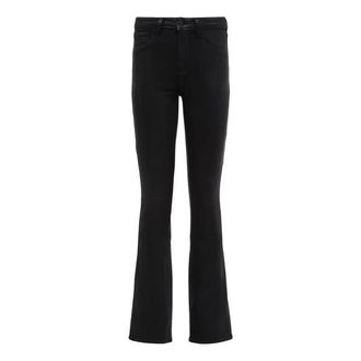 L'agence Jean bootcut en coton m&eacute;lang&eacute;