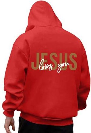 Generic Sweat a Capuche Homme Hooded Sweatshirt Sweats &agrave; Capuche Homme Pullover Fleece Doubl&eacute; Confortable Manches Longues Style D&eacute;contract&eacute; Top pour Le Port Q