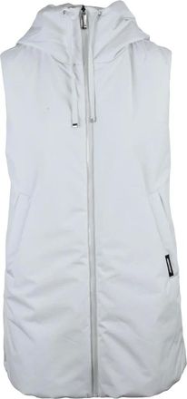 Freedomday Femme, Vestes, Blanc, Taille: 38 FR Smanicato Lungo Vest