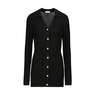 Nanushka Schwarze Evelyn Bluse - - Knitwear - Damen - Schwarzk - S