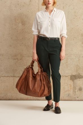 Gerard Darel Pantalon droit 7/8 - ELSON - Vert