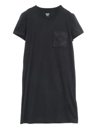 Herm&egrave;s robe &agrave; broderies H (2020) - Noir