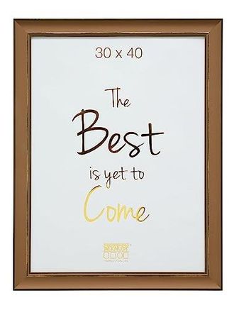 Deknudt Frames S46XF3_30.0x40.0 Bilderrahmen, Kunstharz, 30 x 40 cm, Braun