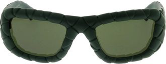 Bottega Veneta Stylische Sonnenbrille f&uuml;r modische Looks - - Accessories - unisex - Gr&uuml;n - ONE SIZE