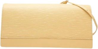 Louis Vuitton Pre-owned Sacoche en cuir Epi Honfl an - Femme - Pre-owned - Jaune - Taille: ONE Size