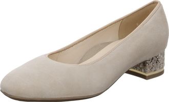 Ara Damen Graz Pumps, Sand,Camel, 37.5 EU Weit