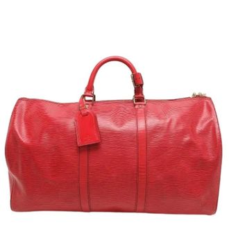 Louis Vuitton Keepall 50 doccasion - Femme - Pre-owned - Rouge - Taille: ONE Size