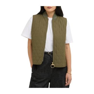 Barbour Femme, Vestes, Vert, Taille: 40 FR Roeburn Gilet