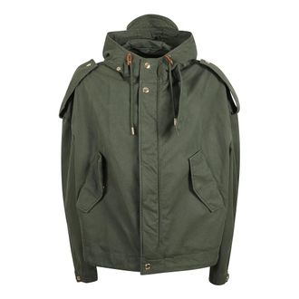 Alexander McQueen Gr&uuml;ner Oberbekleidungsmantel - - Jackets - Herren - Gr&uuml;n - S