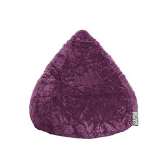 Sitting Point Sitting Point - Pouf Fluffy l Aubergine