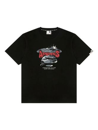 Aape By A Bathing Ape t-shirt Aape-head à imprimé graphique - Noir