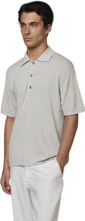 Daniele Fiesoli Homme, Tops, Gris, Taille: XL Polo DF 3070