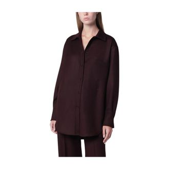 Victoria Beckham Remi Pyjamakleid - - Blouses & Shirts - Damen - Braun - 2XS