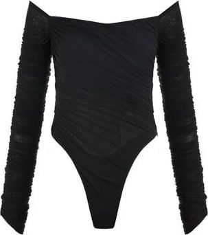 MUGLER Body &agrave; fronces