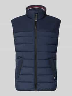 Tom Tailor Regular Fit Steppweste aus wasserdichtem Material