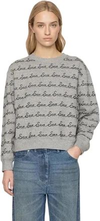 Sea NY Sweatshirt - - Sweatshirts & Hoodies - Damen - Grau - M