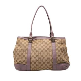 Gucci Sac cabas en toile Pre-owned - Femme - Pre-owned - Brun - Taille: ONE Size