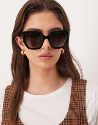 Marc Jacobs Marc Jacobs - Quadratische Sonnenbrille in Schwarz