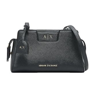 A|X Armani Exchange Umh&auml;ngetasche aus Kunstleder - - Bags - Damen - Schwarzk - ONE SIZE
