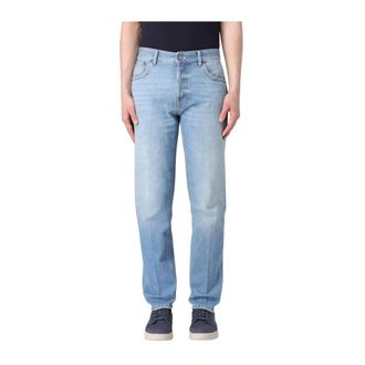 Pantaloni Torino Homme, Jeans, Bleu, Taille: W34 Jeans Coupe Classique pour Homme