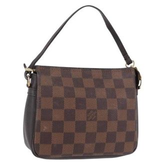 Louis Vuitton Pre-owned Damier Ebene Pouch - - Pre-owned - Damen - Braun - ONE SIZE