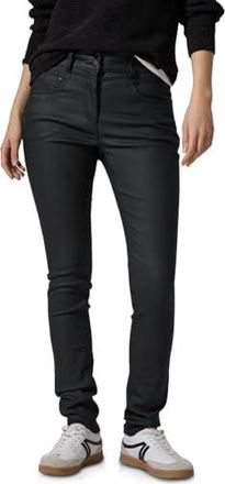 Cecil B378062 EOS_Coated Style Vicky, Noir, 32W / 30L Femmes
