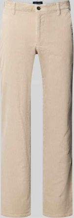 Christian Berg Straight Fit Stoffhose aus Baumwoll-Mix