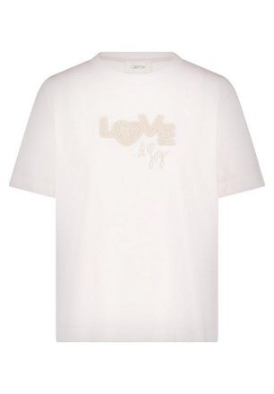 Cartoon Kurzarmshirt Damen mit Rundhalsausschnitt (1-tlg)