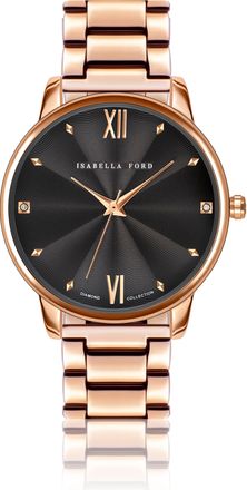 Isabella Ford Uhren aus Ros&eacute;gold