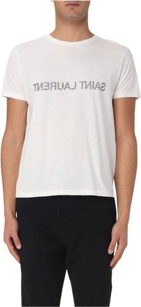 Saint Laurent Herren, Oberteile, Weiß, SGröße