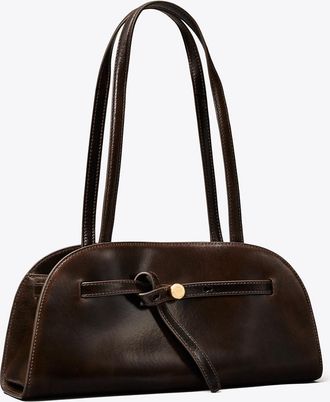 Tory Burch Romy Bauletto im Querformat mit Used-Look