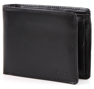 HUGO BOSS Lederbrieftasche mit M&uuml;nzfach