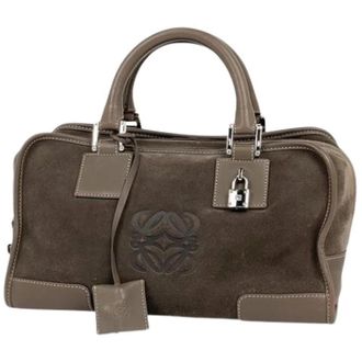 Loewe Pre-owned Amazona Handbag - - Pre-owned - Damen - Braun - ONE SIZE