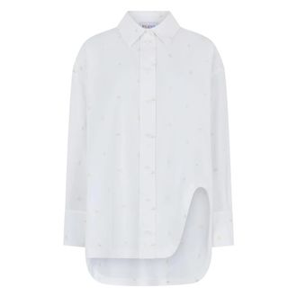 The Attico Lockeres Baumwollhemd - - Blouses & Shirts - Damen - Wei&szlig; - XS
