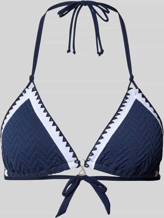 Banana Moon Bikini-Oberteil mit Strukturmuster Modell BLUCO