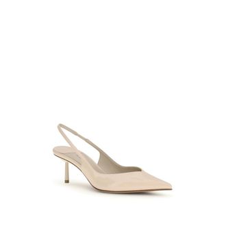 Le Silla Womens Vivienne Heel Beige Calf Leather Bos