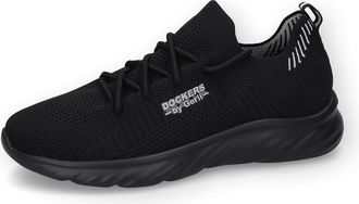 Dockers by Gerli Herren Low-Top Sneaker, Männer Halbschuhe,Freizeit,straßenschuhe,Strassenschuhe,Sportschuhe,Turnschuhe,allblack,45 EU