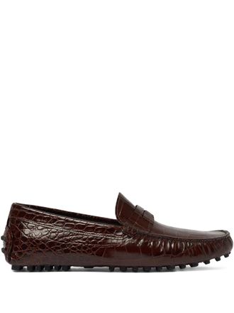 Scarosso Klassische Loafer - Braun