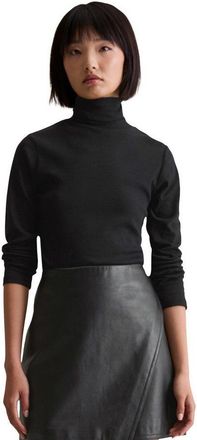 Marc O'Polo Denim Rollkragenshirt slim fit, aus softem Ripp-Jersey