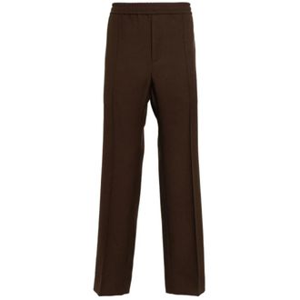 Gucci Gestreifte Baumwollhose - - Trousers - Herren - Braun - L