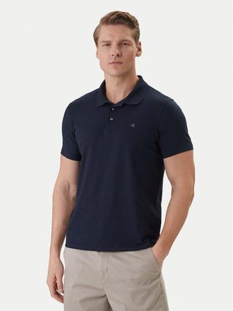Calvin Klein Poloshirt LV04LF200G Dunkelblau Slim Fit