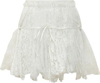 J.W.Anderson Lace-trim Tie-fastening Skirt